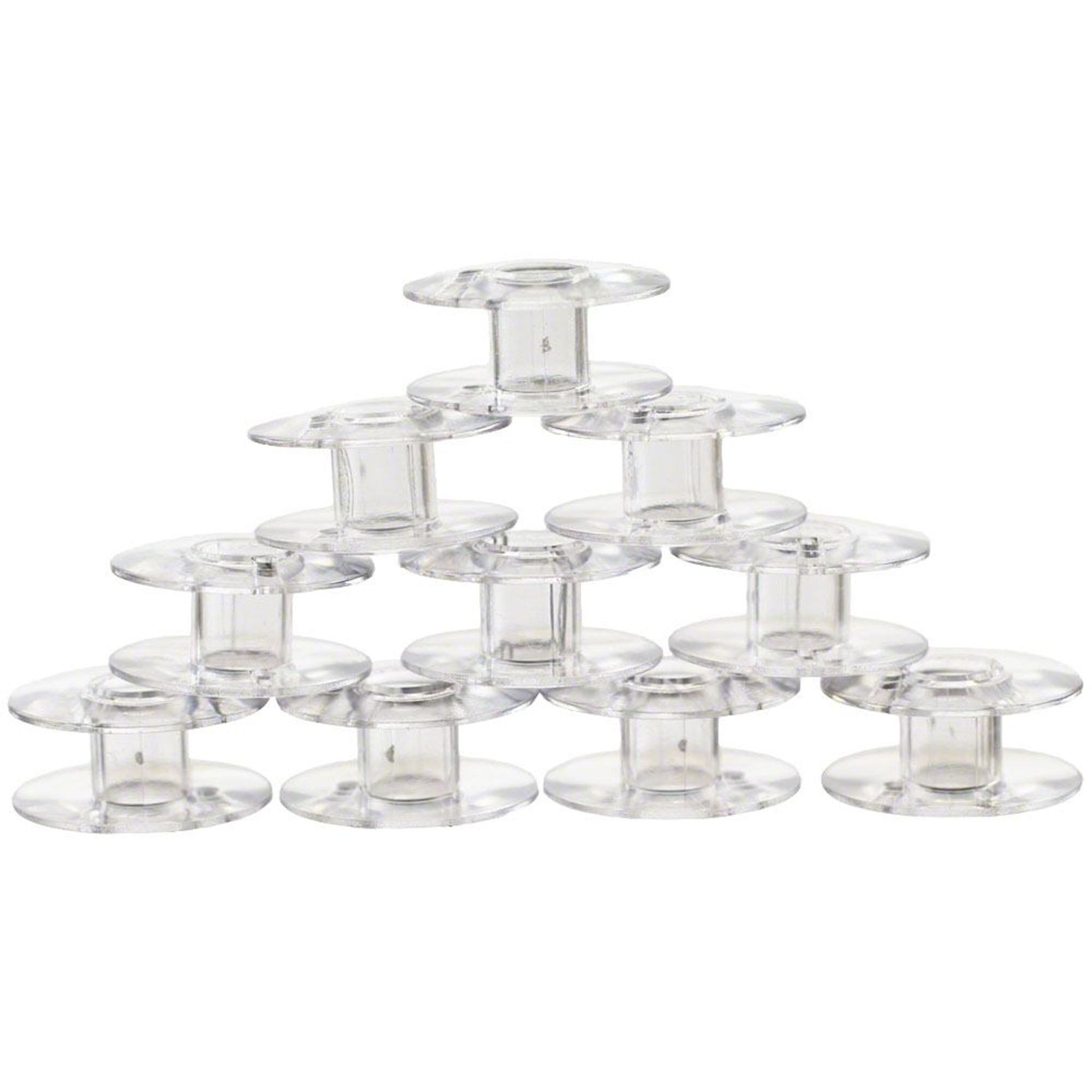 Plastic bobbins for Singer, 10 pkg